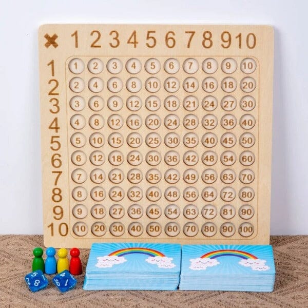 JEU D'APPRENTISSAGE DE MULTIPLICATION – Omamans