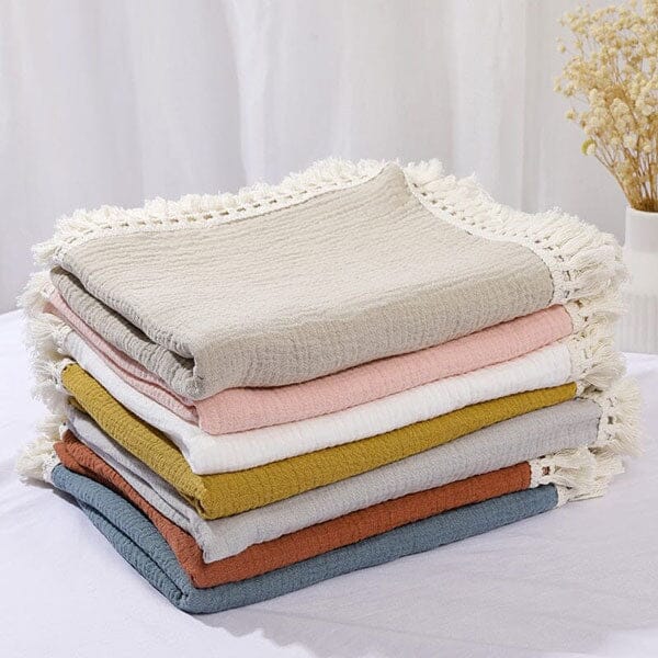 Couverture bébé coton | Couverture d'Emmaillotage Omamans™